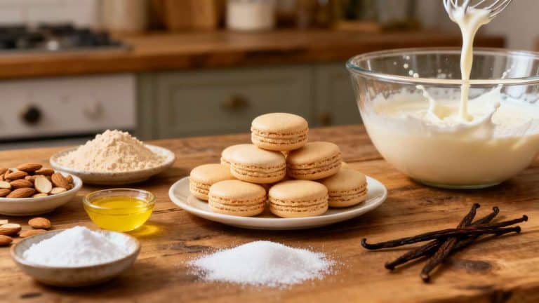 Recette facile des macarons vanille maison